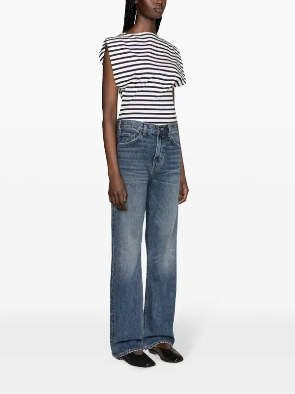 NILI LOTAN Mitchell Straight-leg Jeans - Blue
