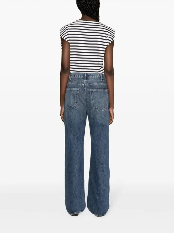 NILI LOTAN Mitchell Straight-leg Jeans - Blue