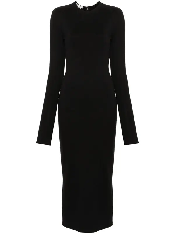 ALESSANDRO VIGILANTE Cut-out Midi Dress