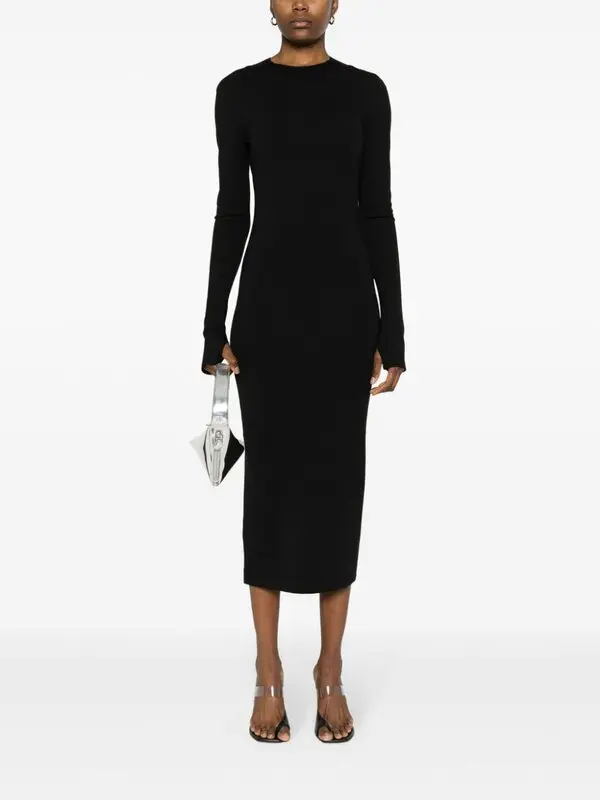 ALESSANDRO VIGILANTE Cut-out Midi Dress