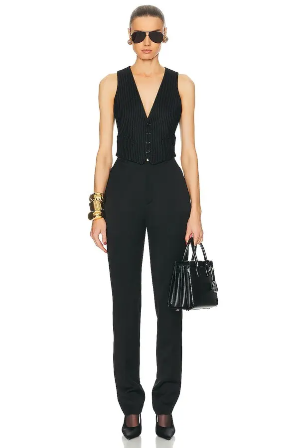 Saint Laurent Gilet Top