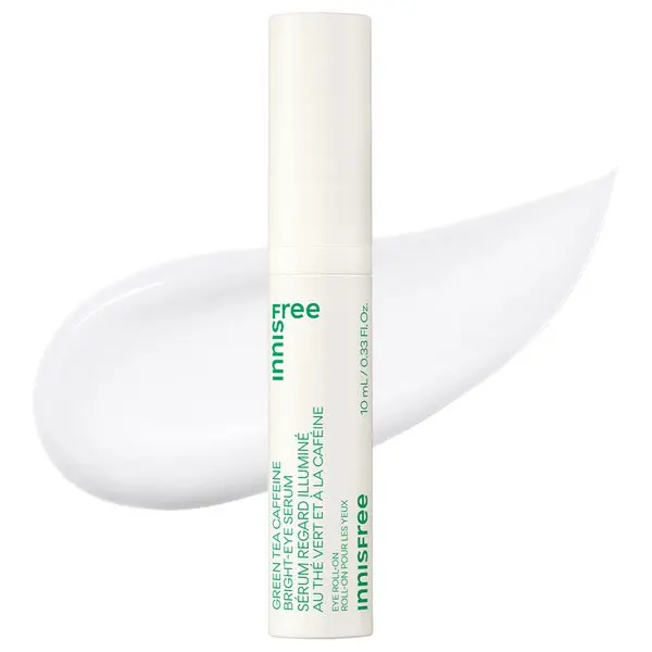 INNISFREE Green Tea Caffeine Korean Eye Serum For Hydration & Puffiness - One-color