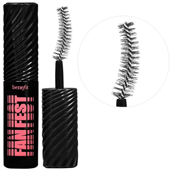 BENEFIT COSMETICS Mini Fan Fest Fanning & Volumizing Mascara - Hyper Black