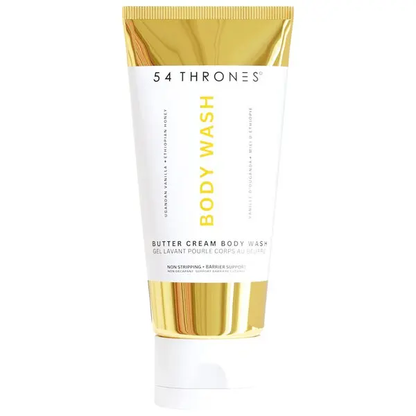 54 THRONES Moisturizing Butter Cream Body Wash Non-stripping With Shea Butter, Ceramides And Niacinamide - One-color