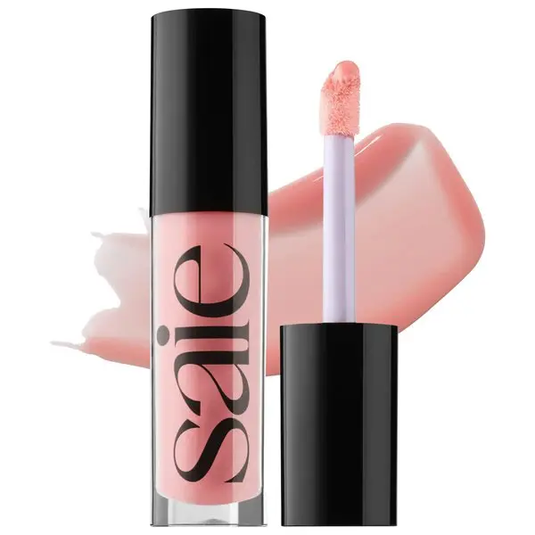 SAIE Glossybounce High-shine Hydrating Lip Gloss Oil - Bubble