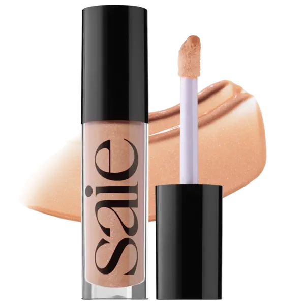 SAIE Glossybounce High-shine Hydrating Lip Gloss Oil - Secouez