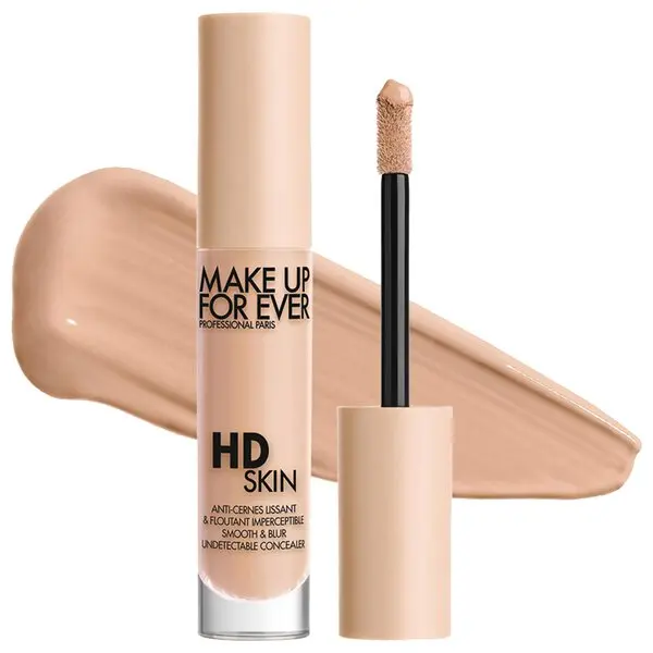 MAKE UP FOR EVER Anticernes Lissant Et Flouttant Indétectable Sous Les Yeux Hd Skin - 1.55(n) – Cashmere