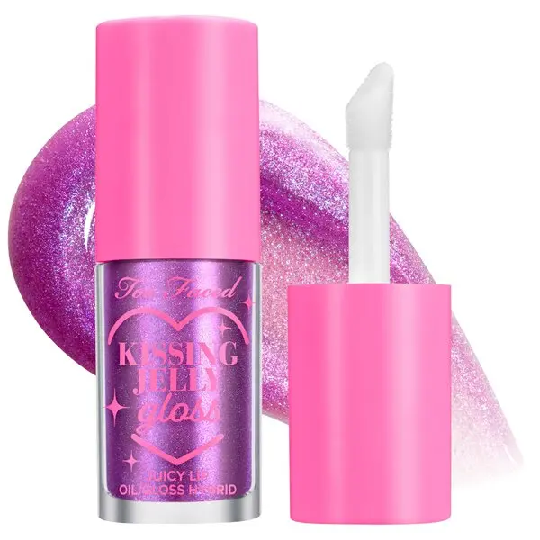TOO FACED Kissing Jelly Non-sticky Lip Oil Gloss - Birthday Kiss