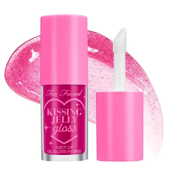 TOO FACED Brillant À Lèvres En Huile Non Collante Kissing Jelly - Framboise