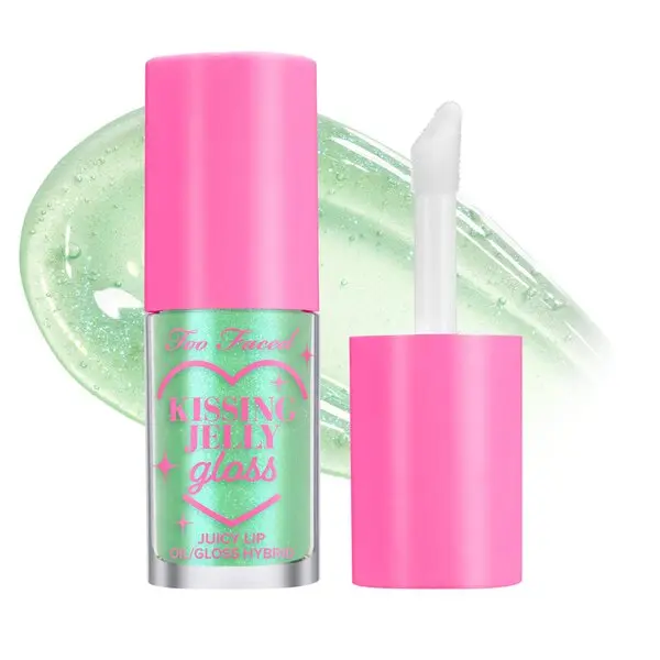 TOO FACED Kissing Jelly Non-sticky Lip Oil Gloss - Green Apple