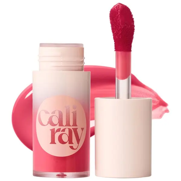 CALIRAY Socal Superbloom Dewy Lip & Cheek Soft Stain Tint - Heat Wave
