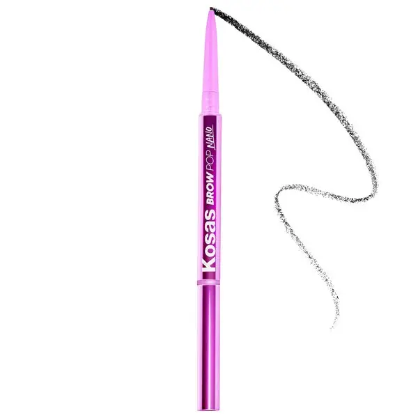 KOSAS Brow Pop Nano Ultra-fine Detailing + Feathering Eyebrow Pencil - Black