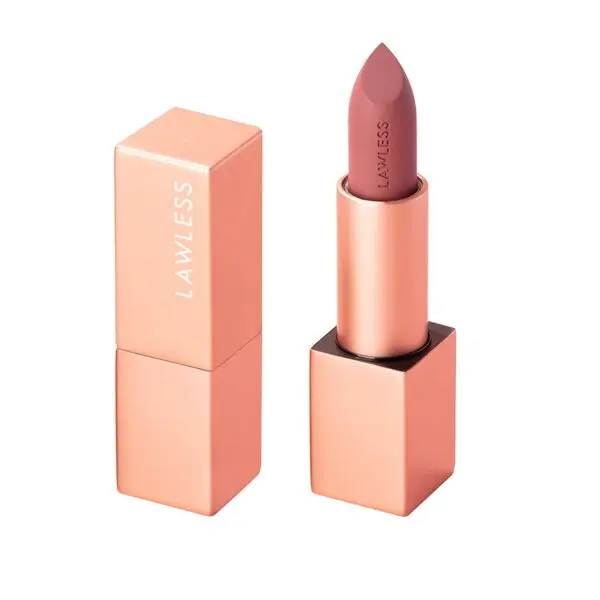 LAWLESS Forget The Filler Lip-plumping Line-smoothing Satin Cream Lipstick - Minx