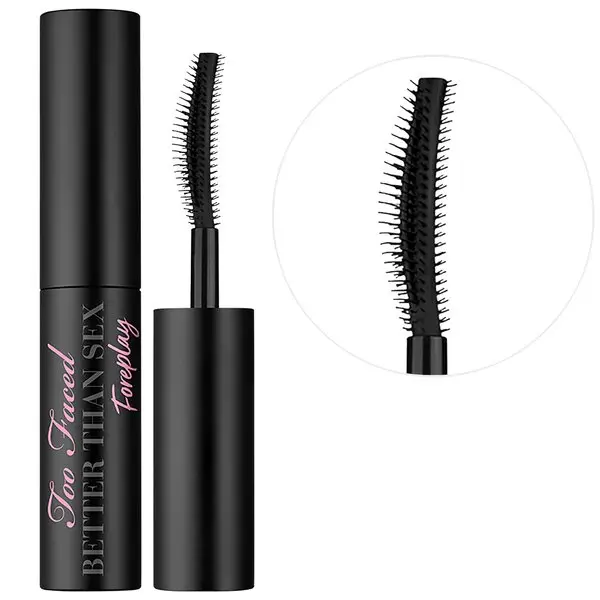 TOO FACED Mini Better Than Sex Foreplay Waterproof Mascara Primer - Deep Black