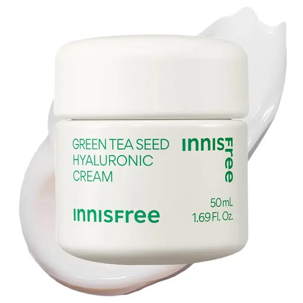 INNISFREE Green Tea Hyaluronic Acid Korean Hydrating Moisturizer For Skin Barrier Repair - One-color
