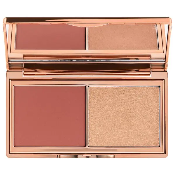 Charlotte Tilbury Mini Hollywood Blush & Glow Palette - One-color