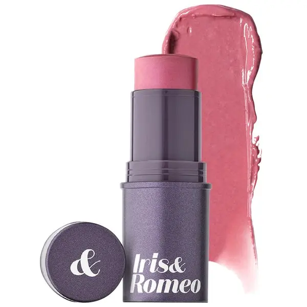 IRIS&ROMEO Ceramide Multi-balm Lip+cheek Cream Blush Stick - Rosy Glow