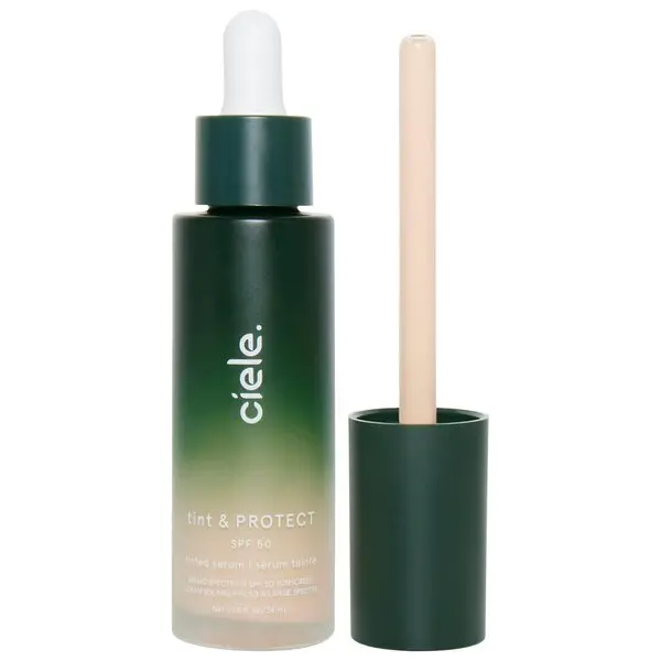 CIELE Tint & Protect Medium Coverage Serum Foundation With Spf 50 - 01 Ivory