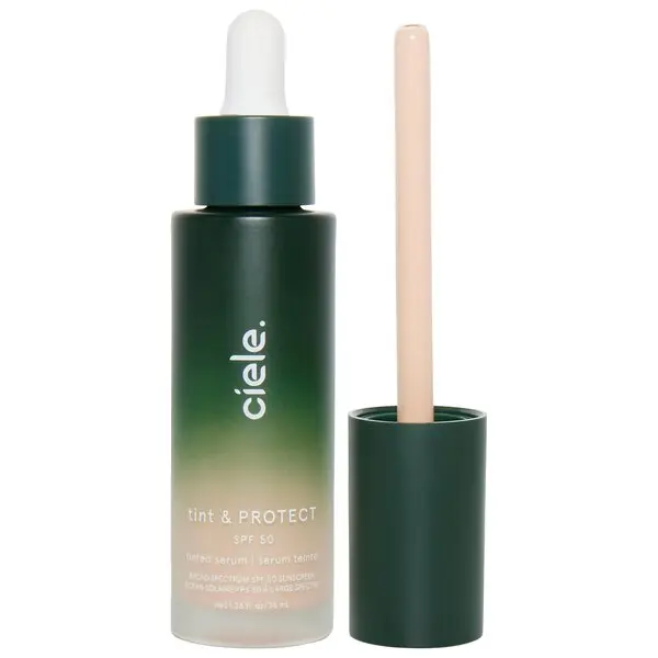 CIELE Fond De Teint Sérum Teint & Protect À Couvrance Moyenne Avec Fps 50 - 02 Clair