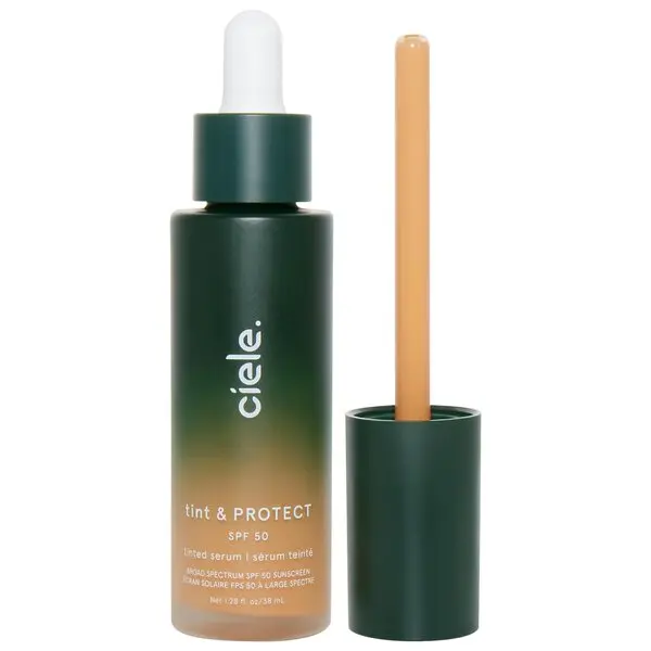 CIELE Tint & Protect Medium Coverage Serum Foundation With Spf 50 - 09 Honey