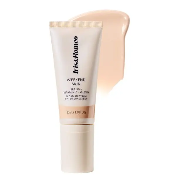 IRIS&ROMEO Weekend Skin Spf 50 Natural Glow Tinted Sunscreen With Vitamin C + Niacinamide - Cool Glow
