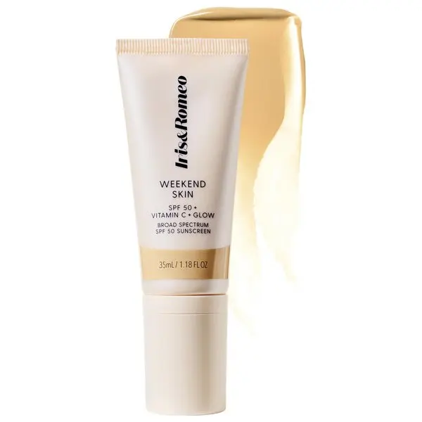 IRIS&ROMEO Weekend Skin Spf 50 Natural Glow Tinted Sunscreen With Vitamin C + Niacinamide - Universal Glow
