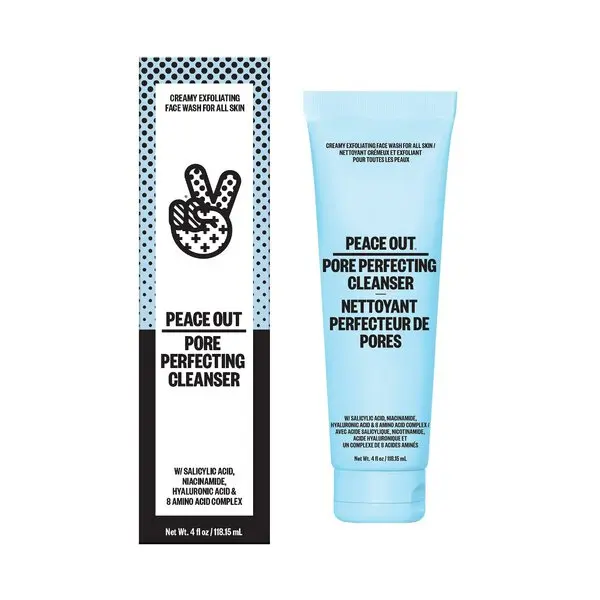PEACE OUT Creamy Gentle Exfoliating Pore Perfecting Cleanser With Salicylic Acid - One-color