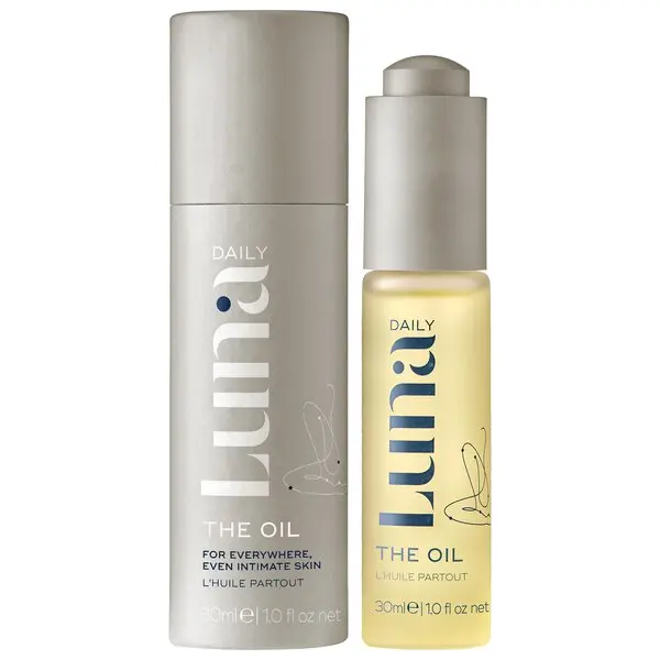 LUNA DAILY The Everywhere Oil For Ingrown Hairs, Redness + Bumps With Rosehip Oil & Vitamins - One-color