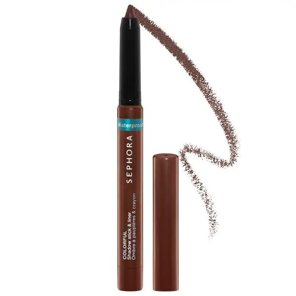 SEPHORA COLLECTION Colorful Waterproof Eyeshadow & Eyeliner Multi-stick - 08 Brown Shimmer