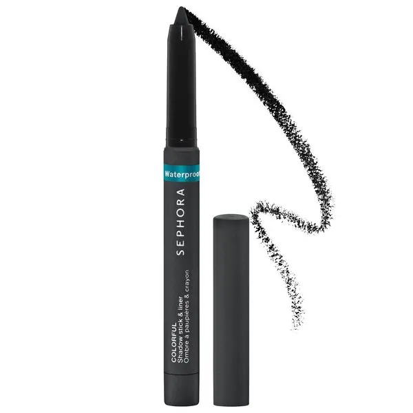 SEPHORA COLLECTION Colorful Waterproof Eyeshadow & Eyeliner Multi-stick - 24 Black Matte