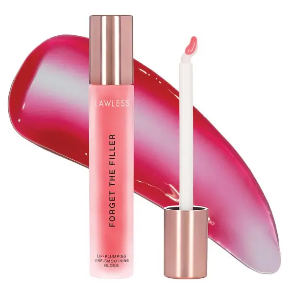 LAWLESS Jumbo Queen Sized Forget The Filler Lip Plumper Line Smoothing Gloss - Cherry Vanilla