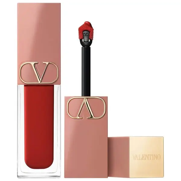 Valentino Garavani Liquirosso 2 In 1 Soft Matte Liquid Lipstick & Blush - 111a  Undressed Velvet