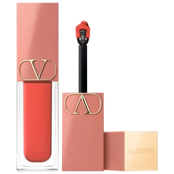 Valentino Garavani Liquirosso 2 In 1 Soft Matte Liquid Lipstick & Blush - 409a - Coral Sunset