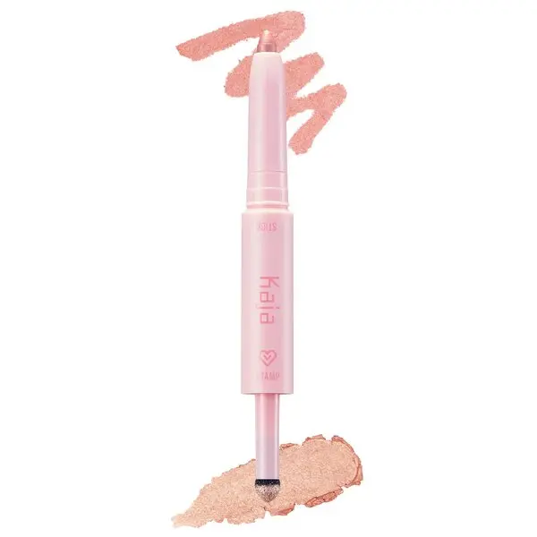 KAJA Wink Dazzle Dual-ended Eyeshadow Stick - Peach Sprinkle