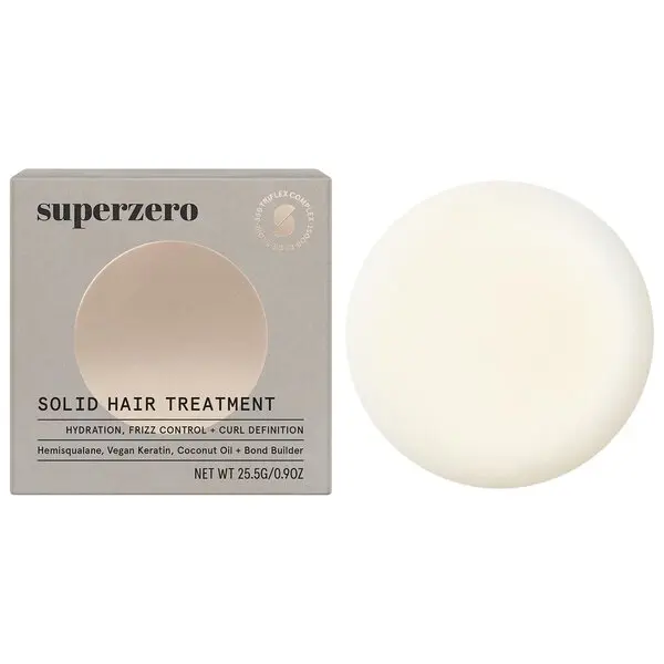 SUPERZERO Instant Shine & Anti Frizz Hair Serum Treatment Bar - One-color