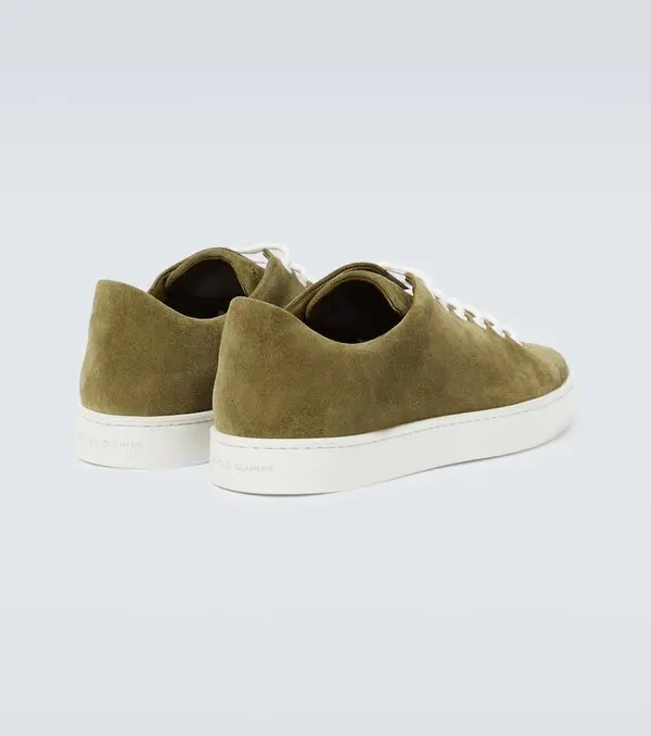 Manolo Blahnik Semanado Lace-up Sneakers - Green
