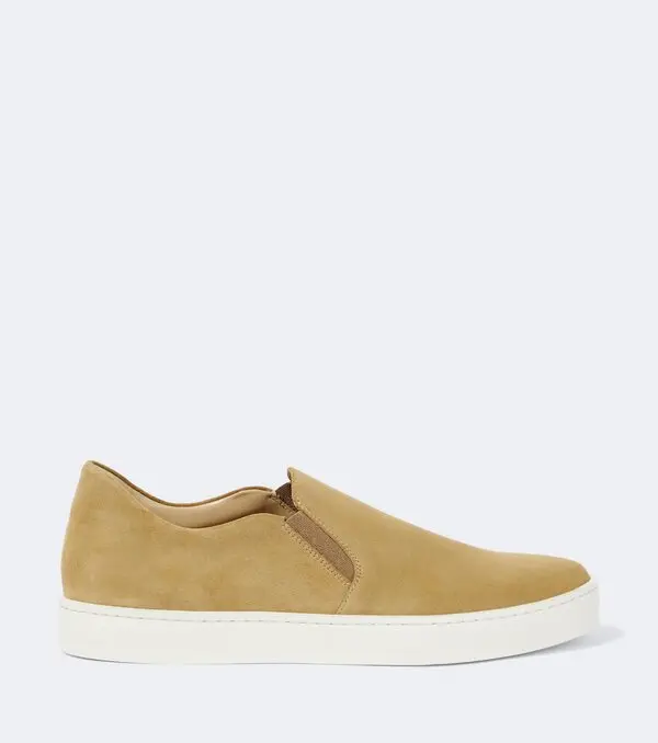 Manolo Blahnik Nadores Suede Sneakers - Green