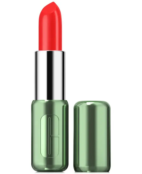CLINIQUE Pop Longwear Satin Lipstick - Poppy Pop