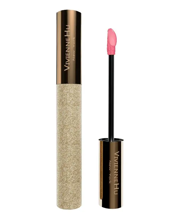 VIVIENNE HU Goldsand 2-in-1 Liquid Lipstick & Cheek Blush - 814 Nude Pink