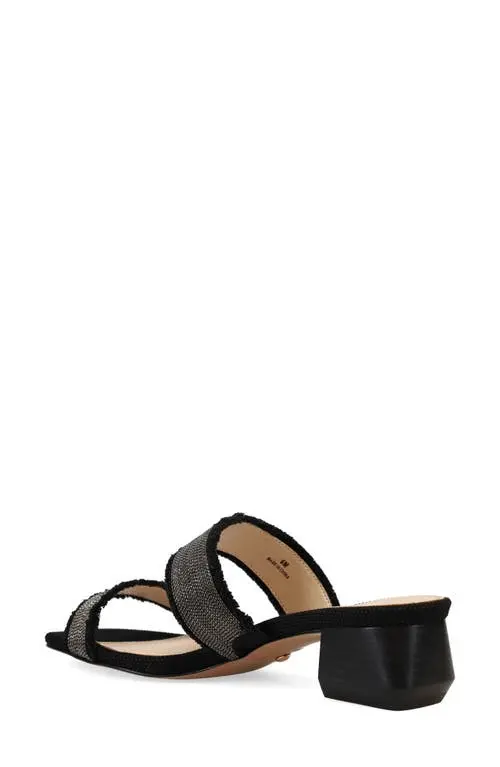 Pelle Moda Iona Strappy Sandals - Black