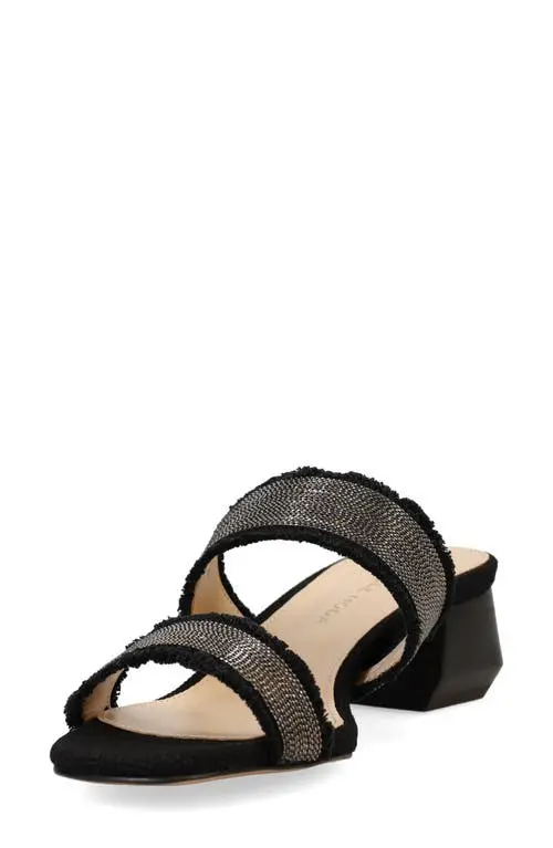 Pelle Moda Iona Strappy Sandals - Black