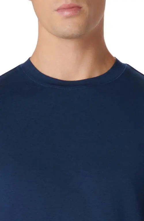 Bugatchi Crewneck Performance T-shirt - Navy