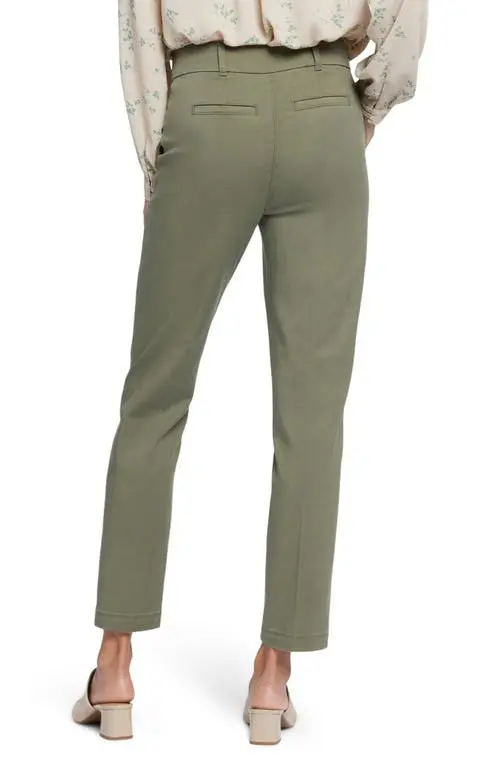 NYDJ Sadie Slim Trousers - Avocado