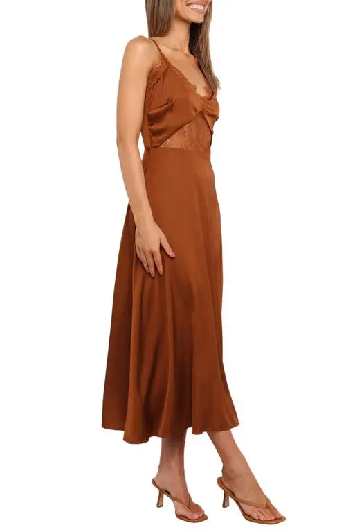 PETAL & PUP Ariel Lace Trim Slipdress