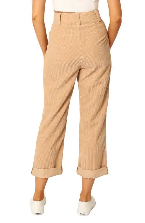 PETAL & PUP Talaren Cuffed Corduroy Pants