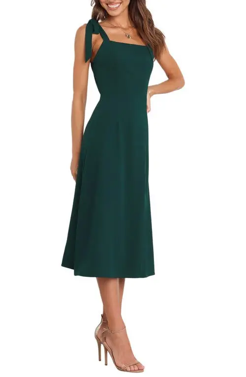 PETAL & PUP Laurel A-line Dress - Emerald