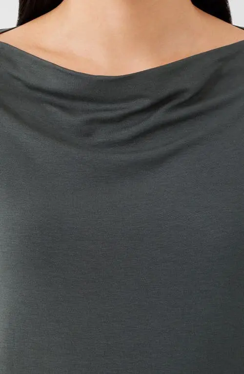 Eileen Fisher V-Neck Three-Quarter Sleeve Top In Grove - 50% Off |  Editorialist