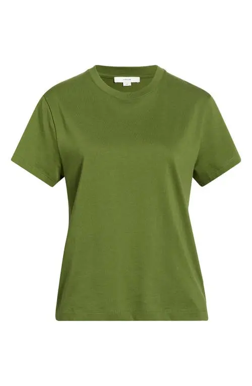 Vince Pima Cotton Crewneck T-shirt - Herb