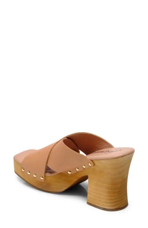 Free People Mallory Platform Slide Sandal - Vachetta
