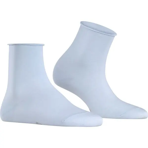 Falke Cotton Touch Ankle Socks - Light Blue
